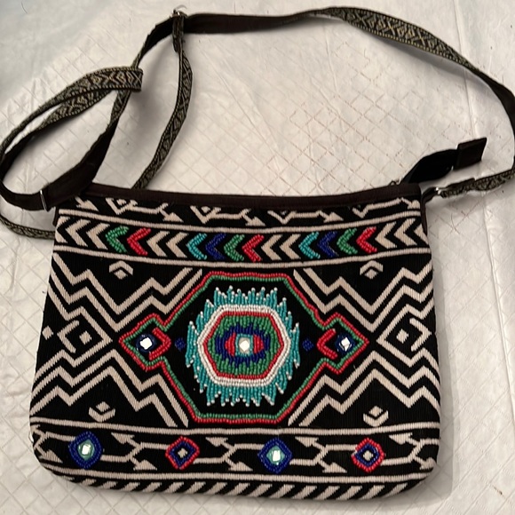 Angie | Bags | Angie Seed Beaded Crossbody Multi Colored | Poshmark